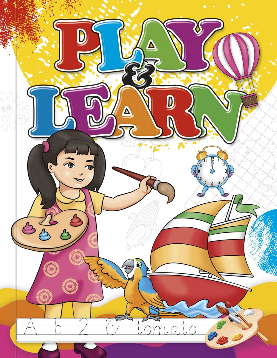 Play & Learn Coloring Book – Stationeria