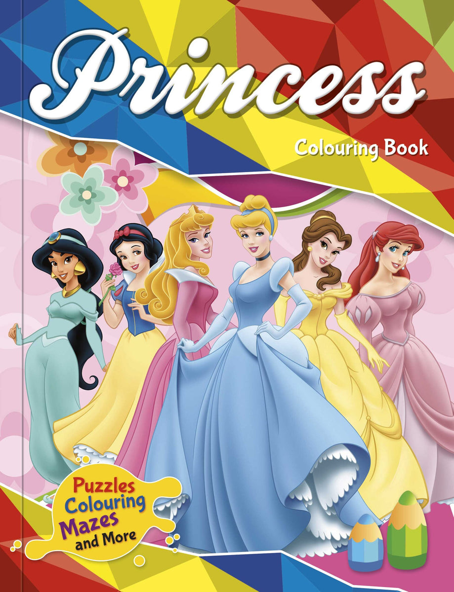 Princess Colouring Book – 2 – Stationeria