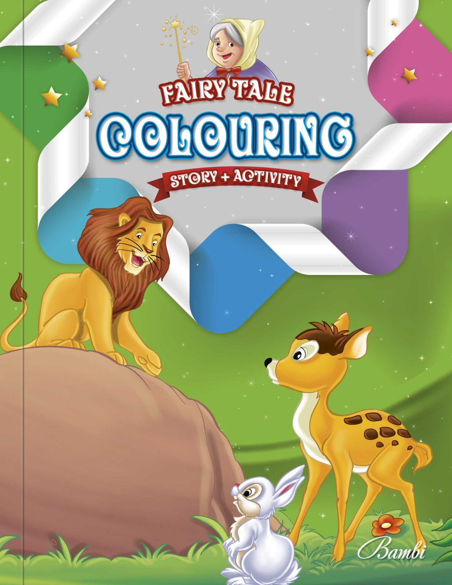 “Bambi” Fairy Tale Colouring Book – Stationeria