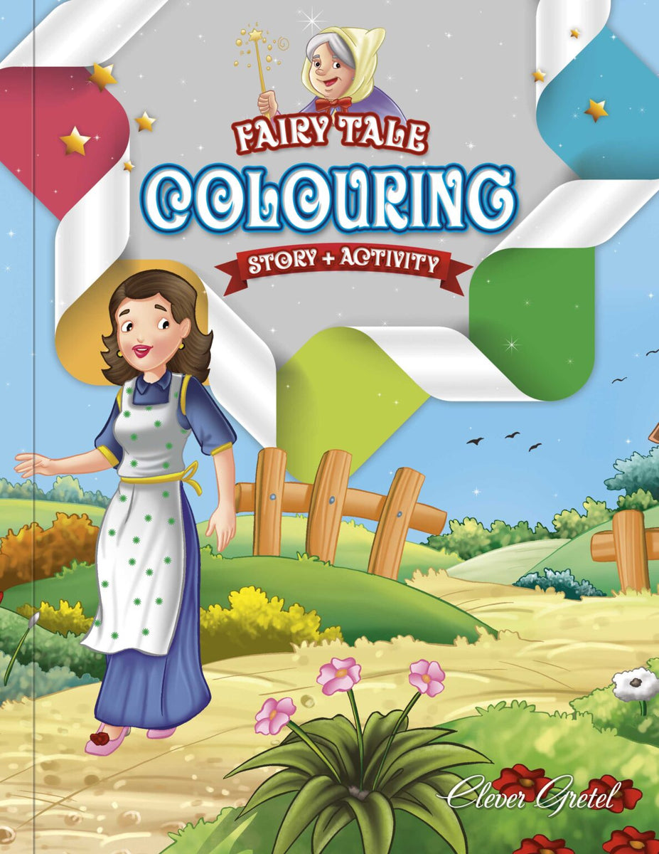“Clever Gretel” Fairy Tale Colouring Book – Stationeria