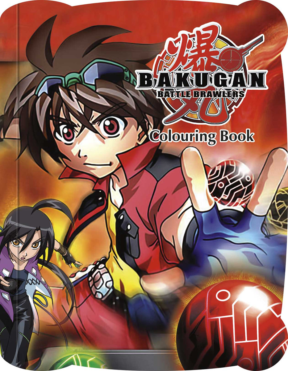 “Bakugan” Cartoon Colouring Book (Pocket) – Stationeria