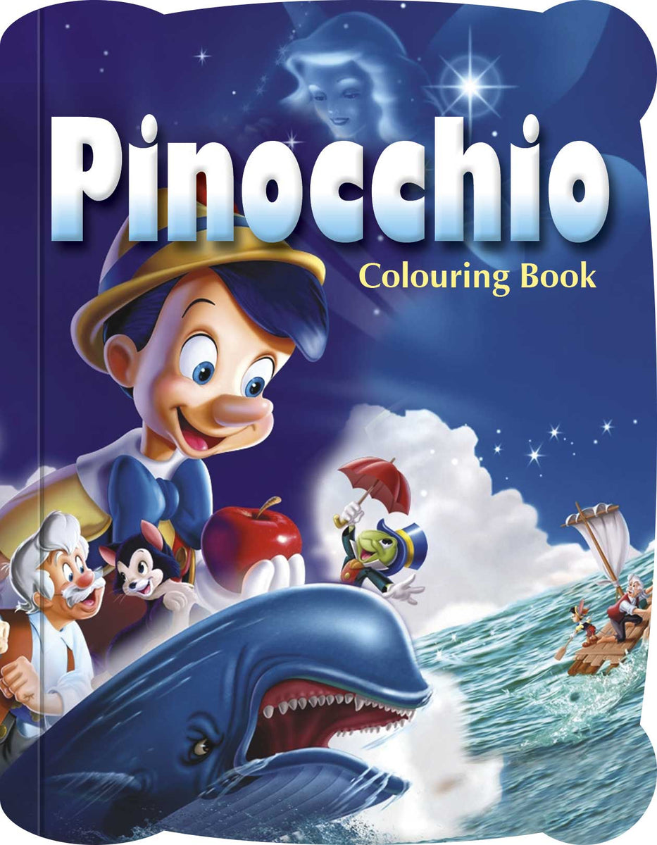 “Pinocchio” Cartoon Colouring Book (Pocket) – Stationeria