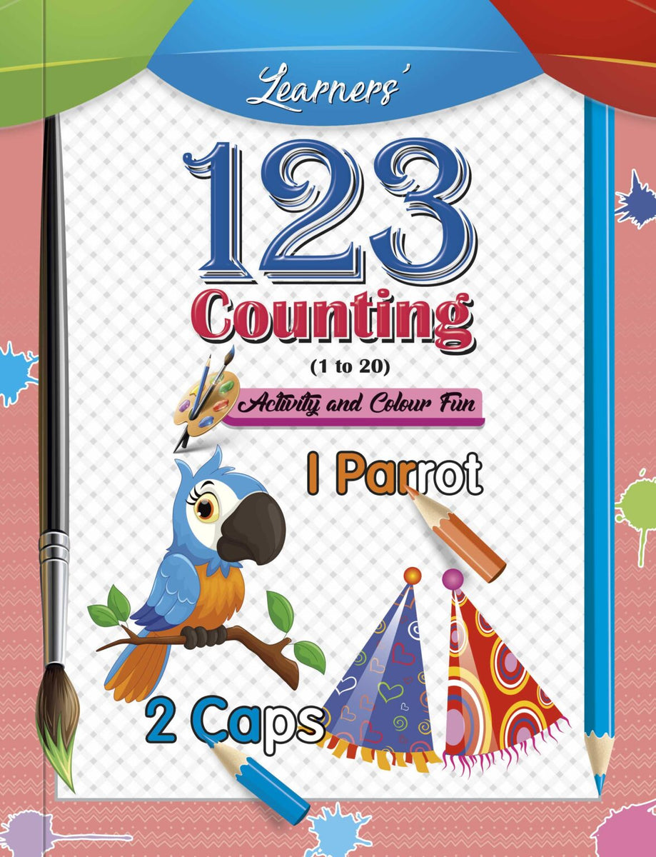 “123” Learner’s Activity & Colour Fun Colouring Book – Stationeria