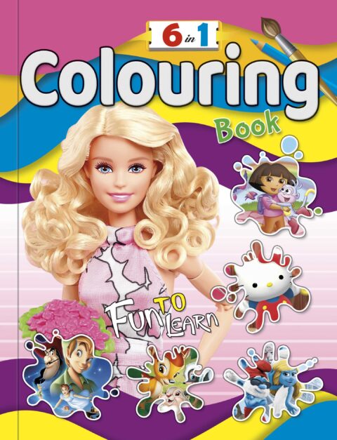6 Characters Colouring Book – 4 – Stationeria