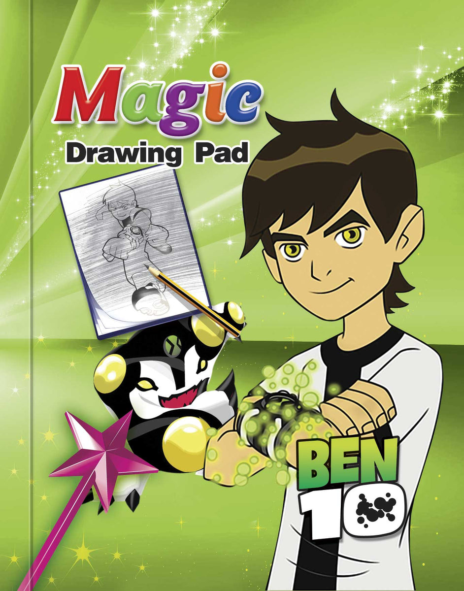 BEN 10 Magic Drawing Pad (Pocket) – Stationeria