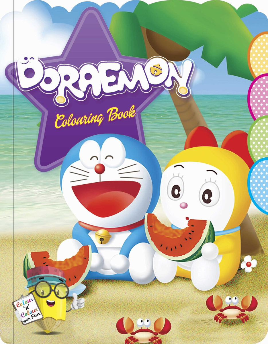 “Doraemon” Colour n Colour (Colouring Book) – Stationeria
