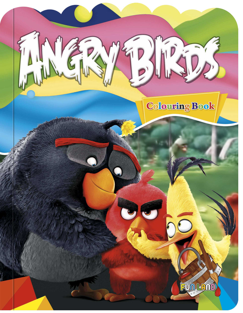 “Angry Birds” Fun Land Colouring Book – Stationeria