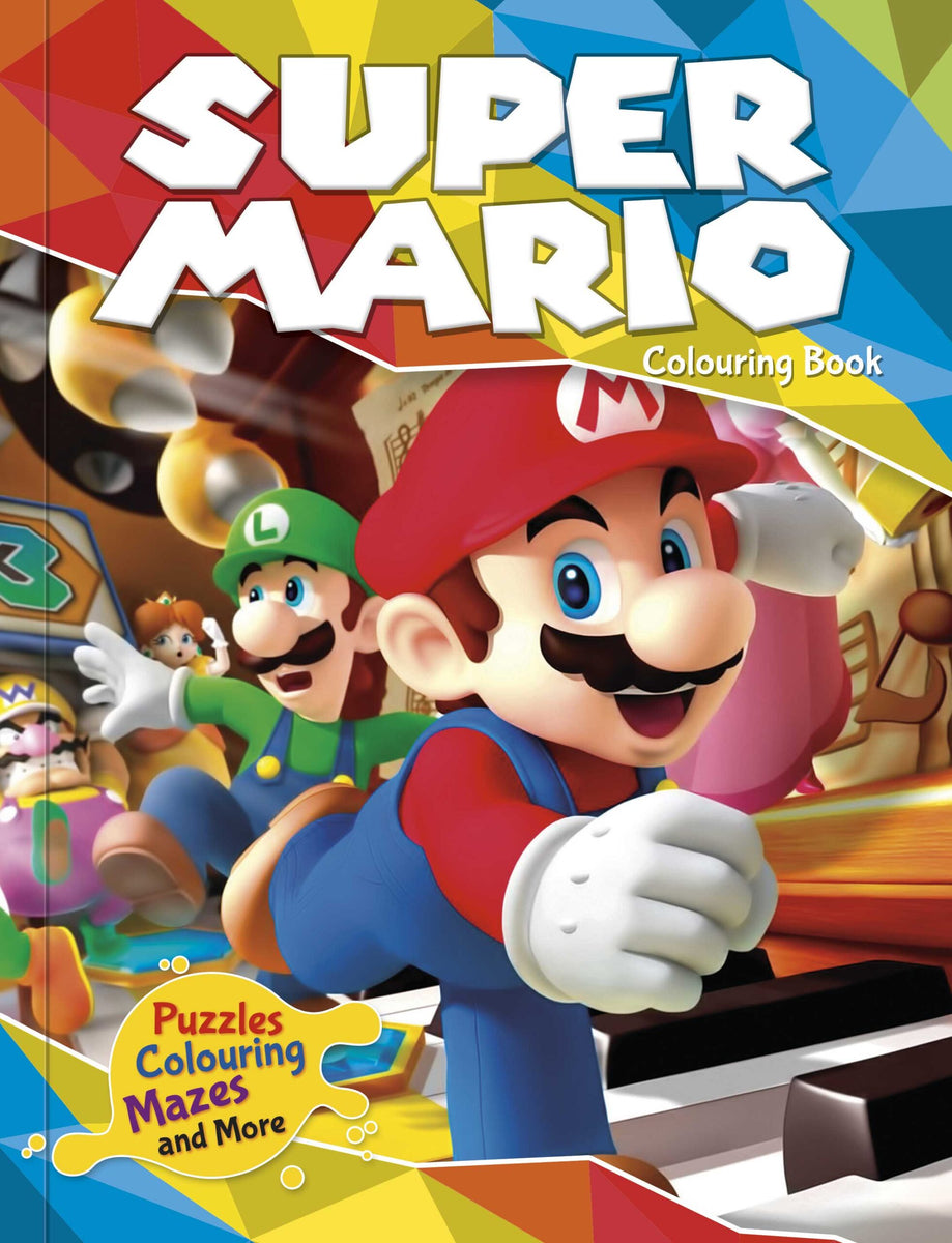 Super Mario Colouring Book – Stationeria