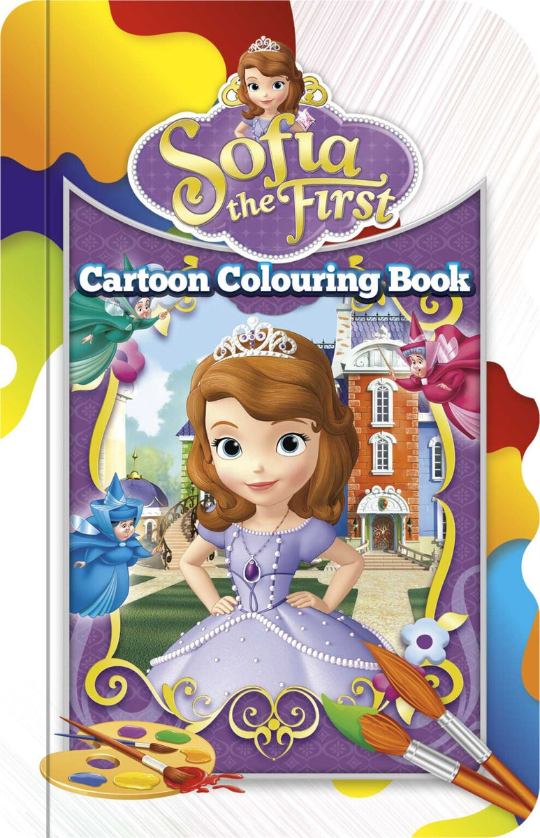 “Sofia” Cartoon Colouring Book – Stationeria