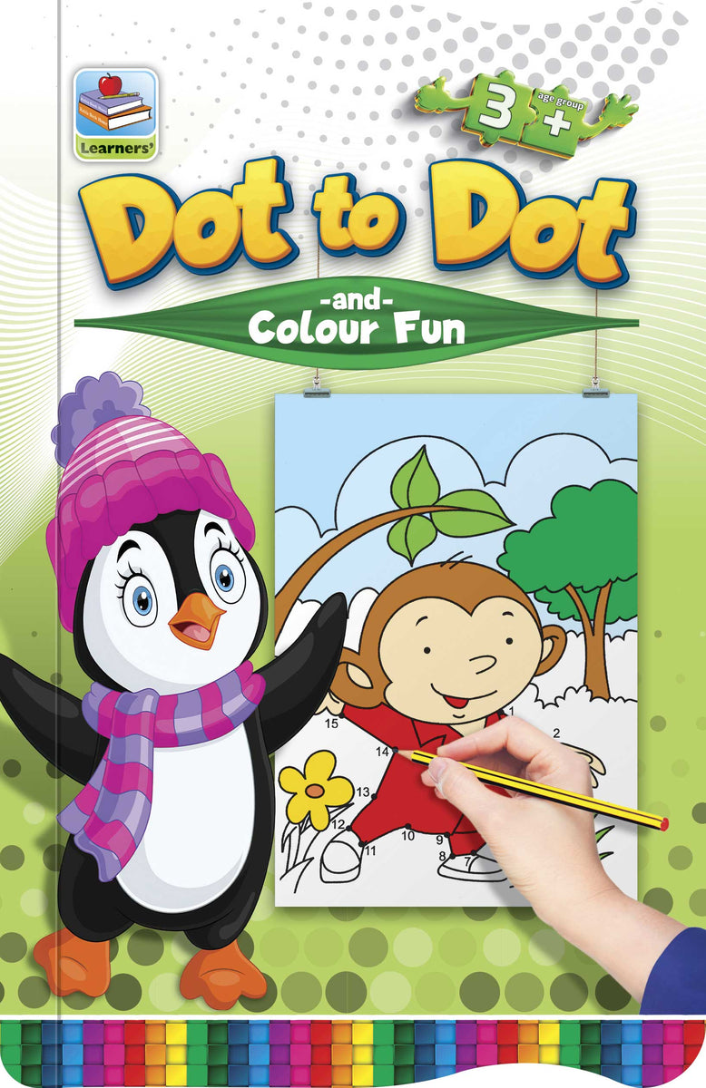 “Dot to Dot” Colouring Book – 2 – Stationeria