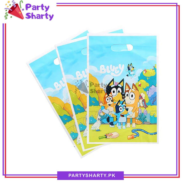 Bluey Cartoon Theme Birthday Party Favor Goody Bags for Kids (Pack of ...