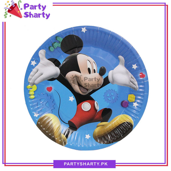 Mickey Mouse Theme Party Disposable Paper Plates for Mickey Mouse Them ...