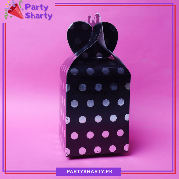 Polka Dots Goody Boxes Pack Of 10 - For Favor Boxes – Stationeria