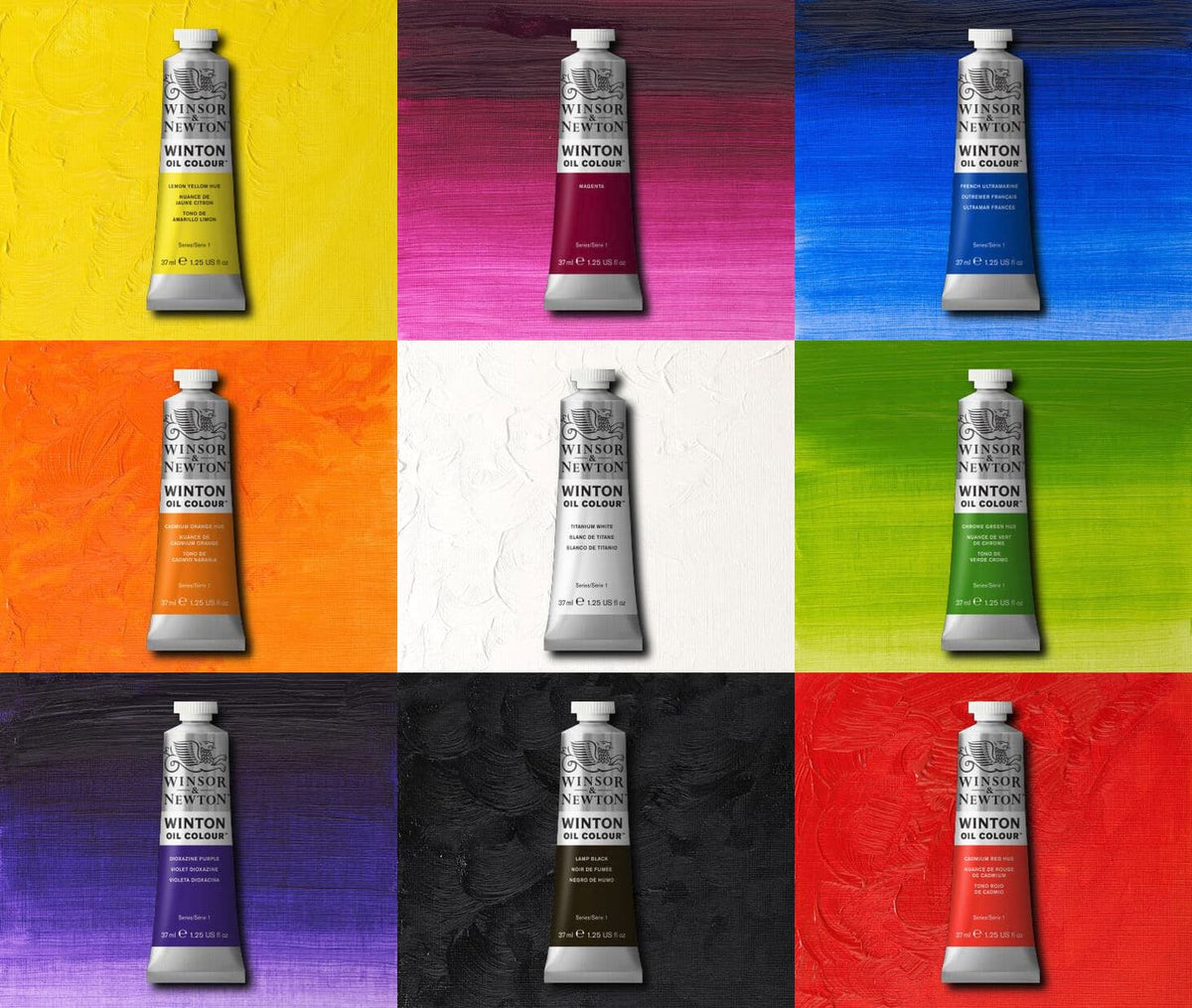 Winsor & Newton Winton Oil Colors 47 Color Full Range – Stationeria