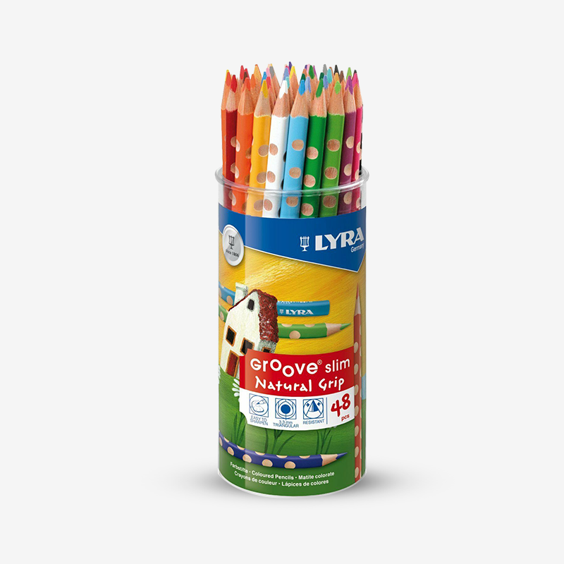 LYRA GROOVE SLIM COLOR PENCIL 48 PCS – Stationeria