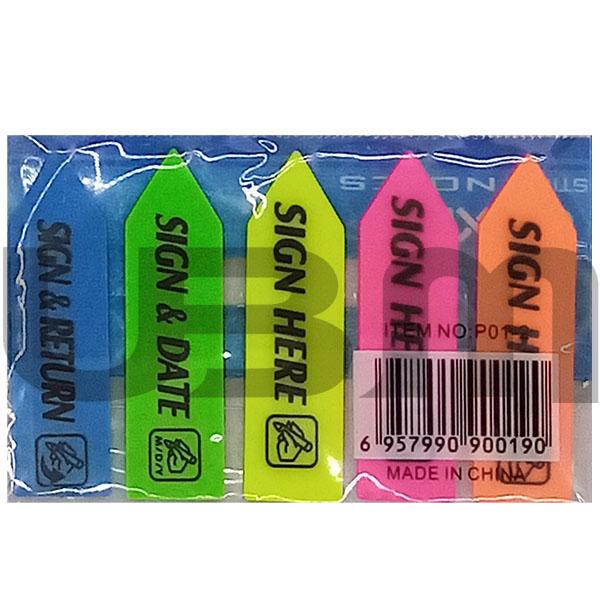 POST-IT PAD FLAG (PRINTED) – Stationeria