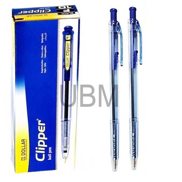 DOLLAR BALL PEN CLIPPER BLUE (DABI) – Stationeria
